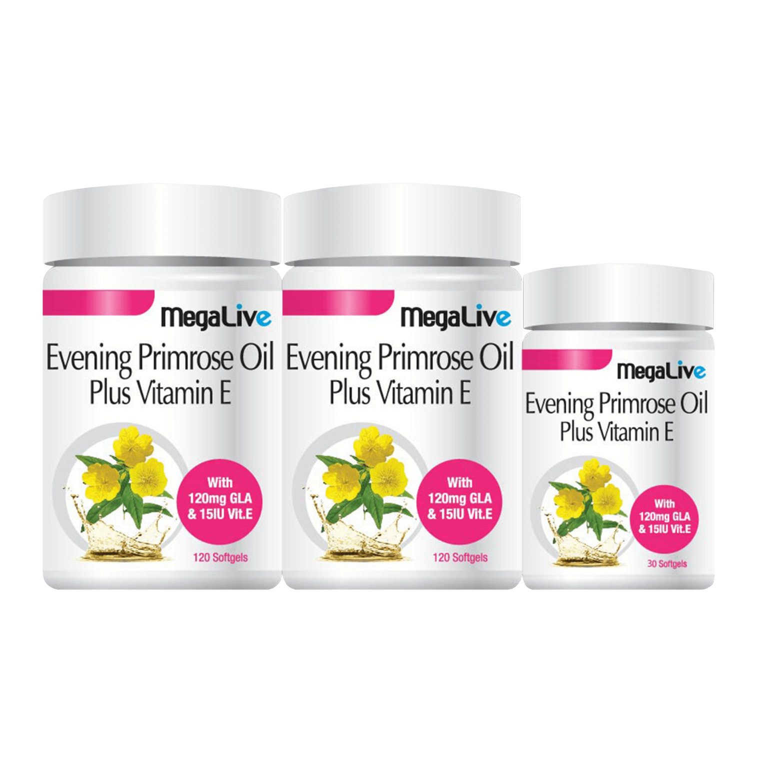 Megalive Epo Plus Vit. E 20 SFTGLS TP + 30 - Farmasi Lautan