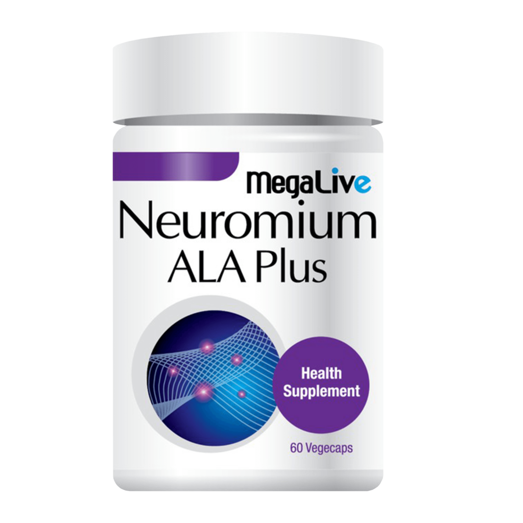 Megalive Neuromium Ala Plus 60 Vcaps Twin Pack - Farmasi Lautan